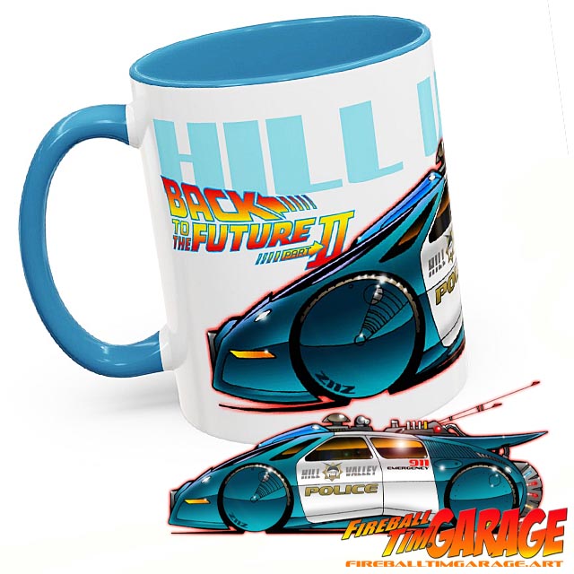 BACK TO THE FUTURE POLICE, Trouble, Wilma, Concepts & Fun! – Fireball ...