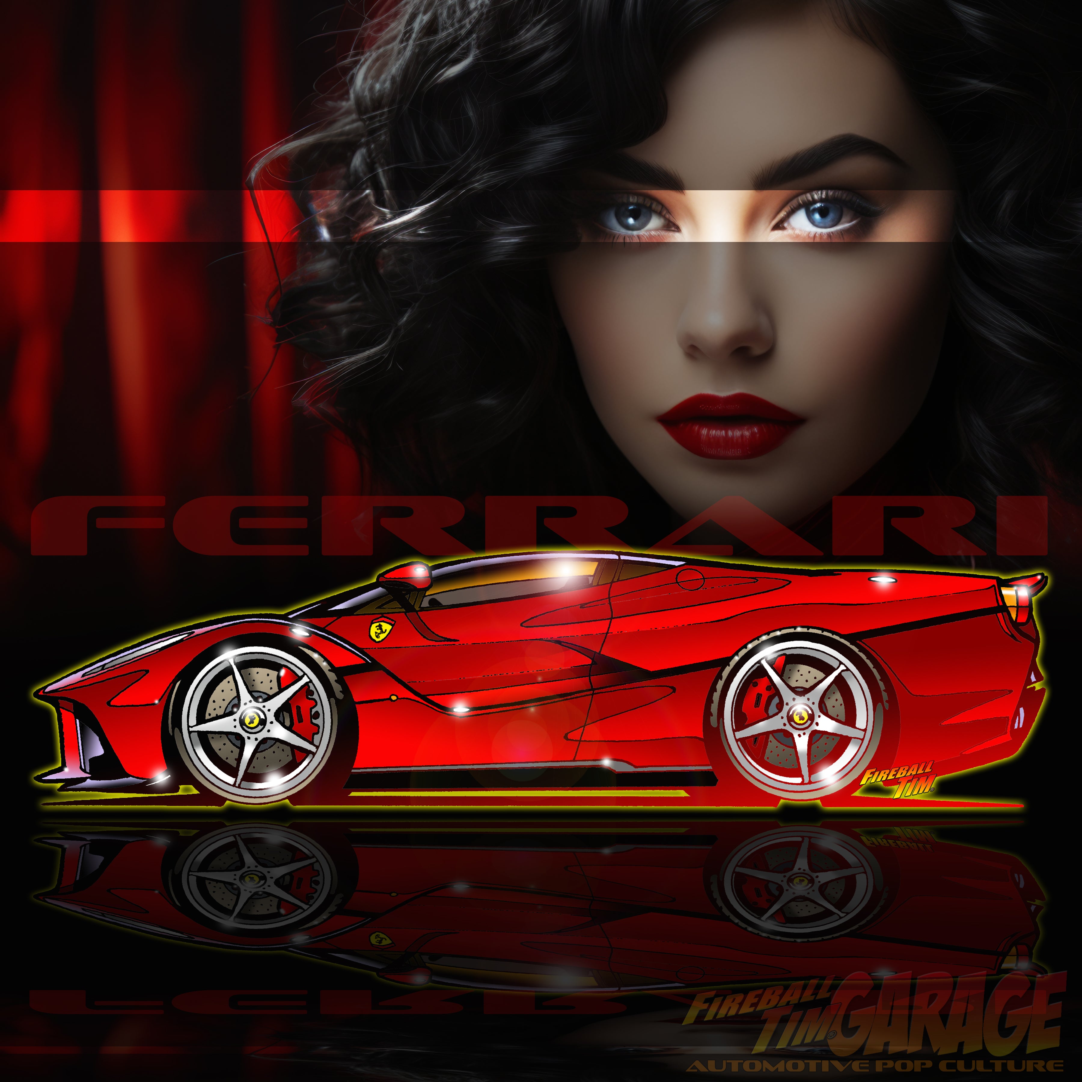 FERRARI, Kevin Sorbo, Buckaroo, Terminator, & Car Girls! – Fireball Tim ...