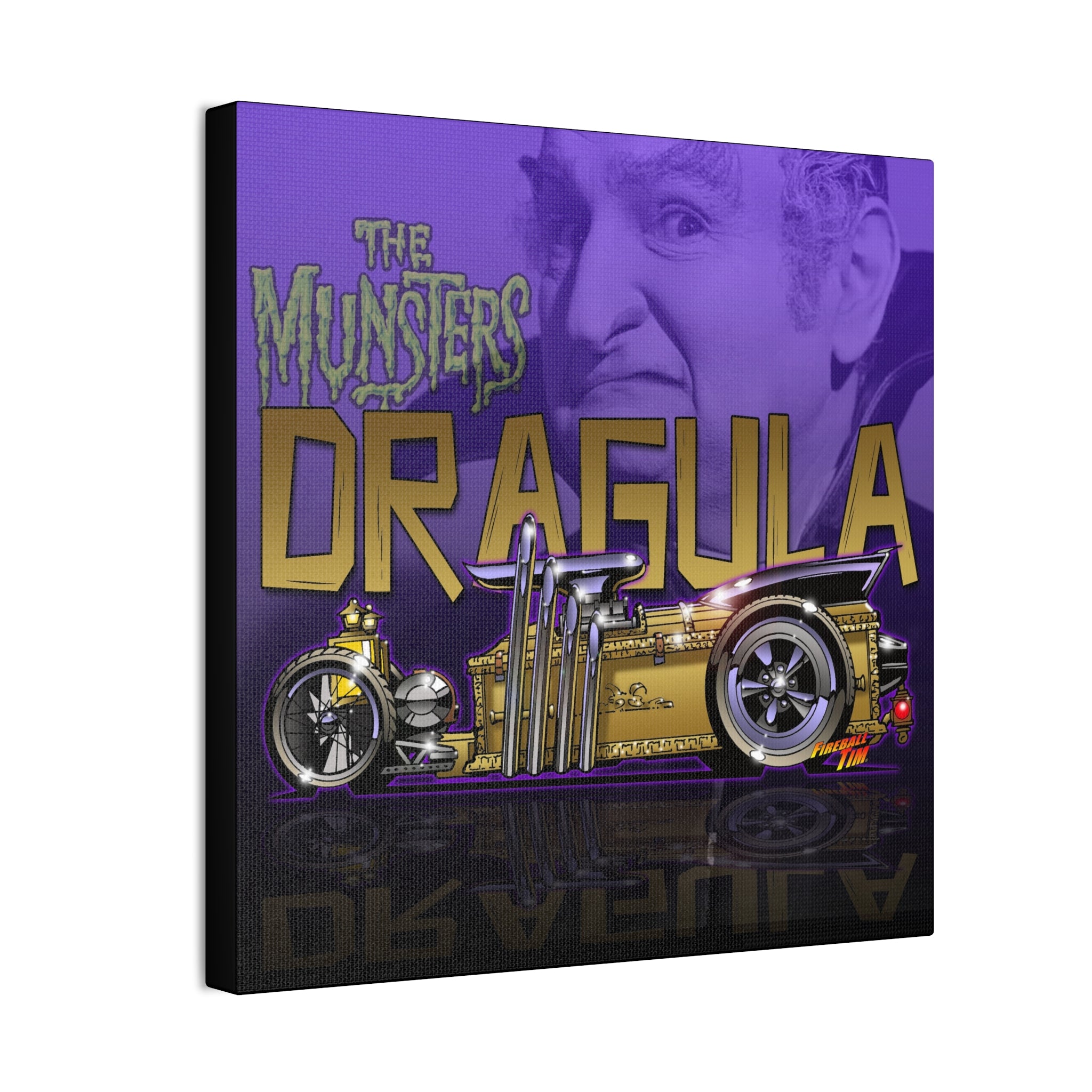 MUNSTERS DRAGULA TV Show Canvas Art Wall Print - 2 Sizes – Fireball Tim ...