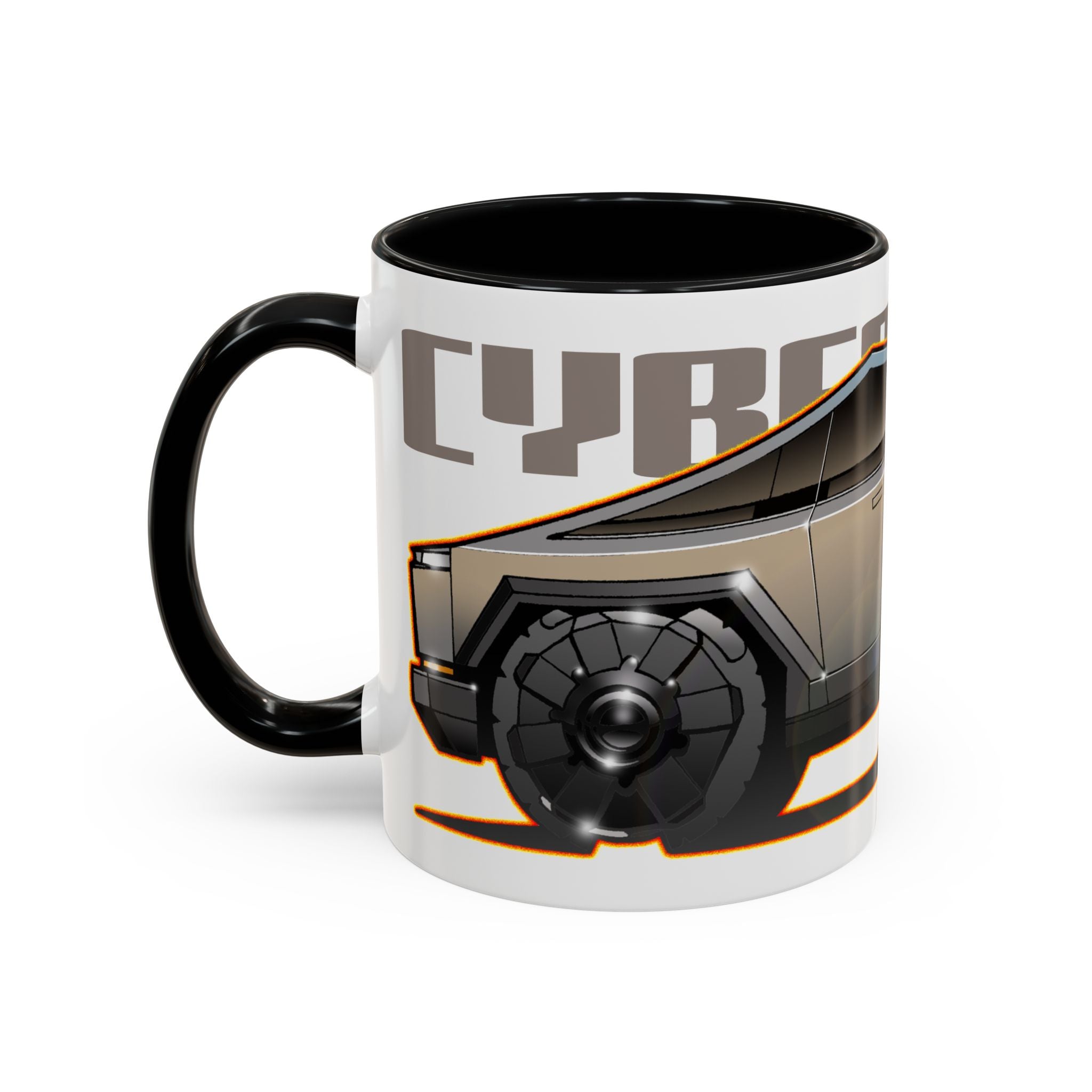 TESLA CYBERTRUCK Collectible Coffee Art Mug - 2 Sizes – Fireball Tim Garage